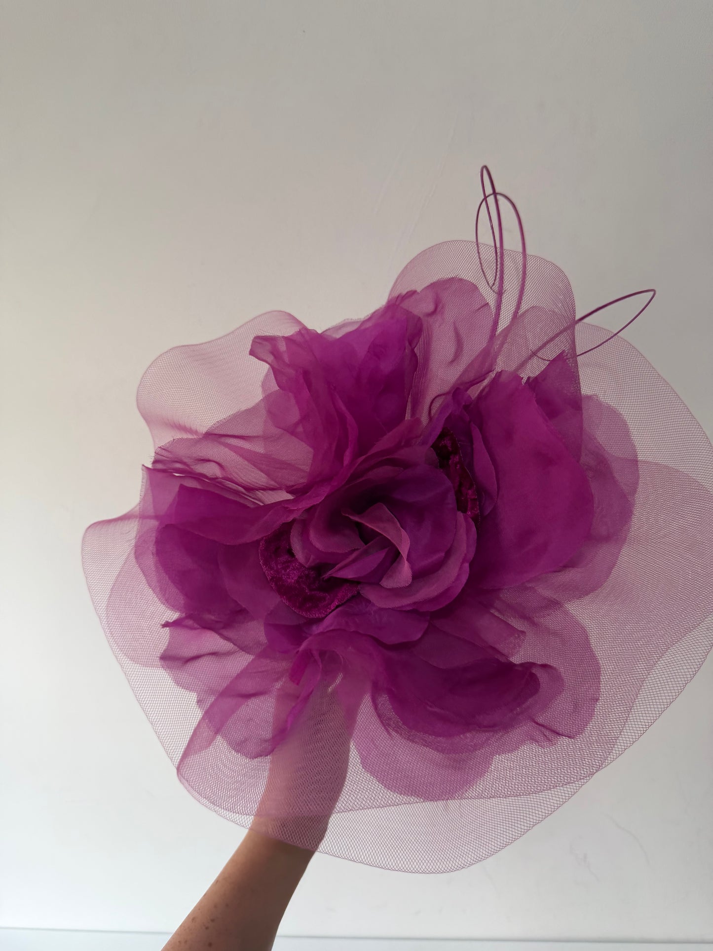 Preloved, Purple Snoxell & Gwyther Fascinator – In Style Ascot